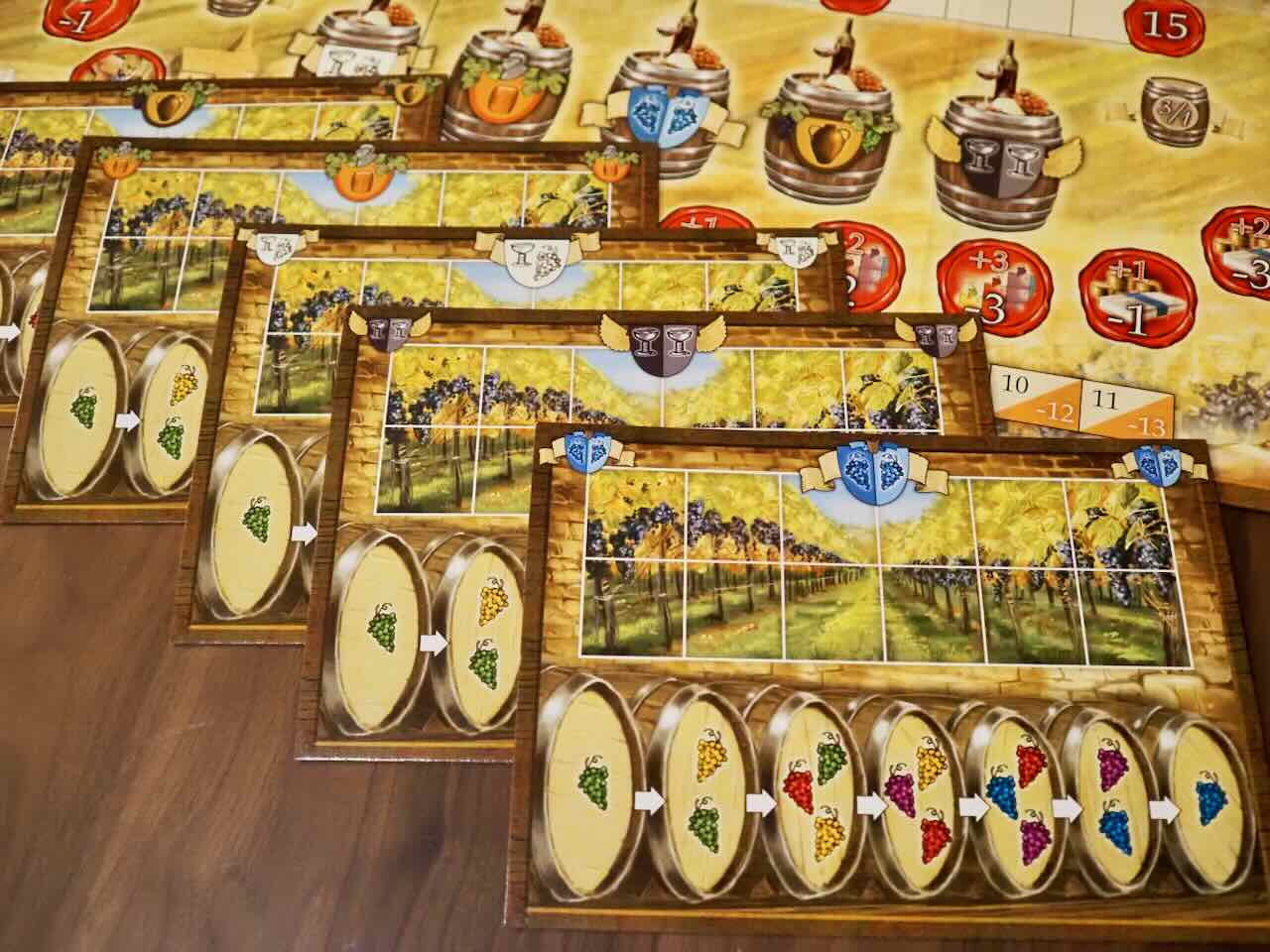 ボードゲームレビュー：グランクリュ | The Board Game Laboratory（ボードゲームラボラトリー）